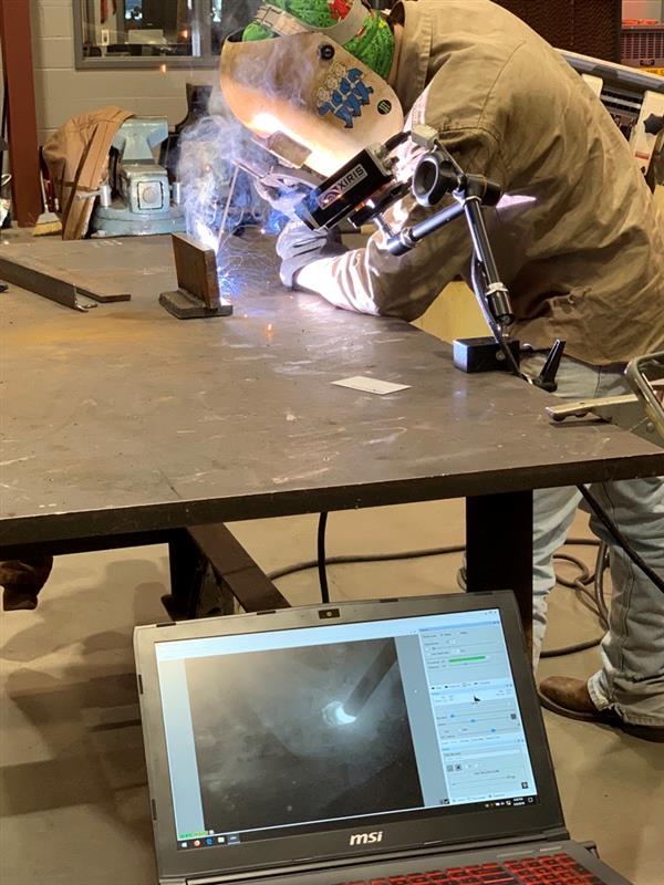 Using A Weld Camera To Teach Welding Students